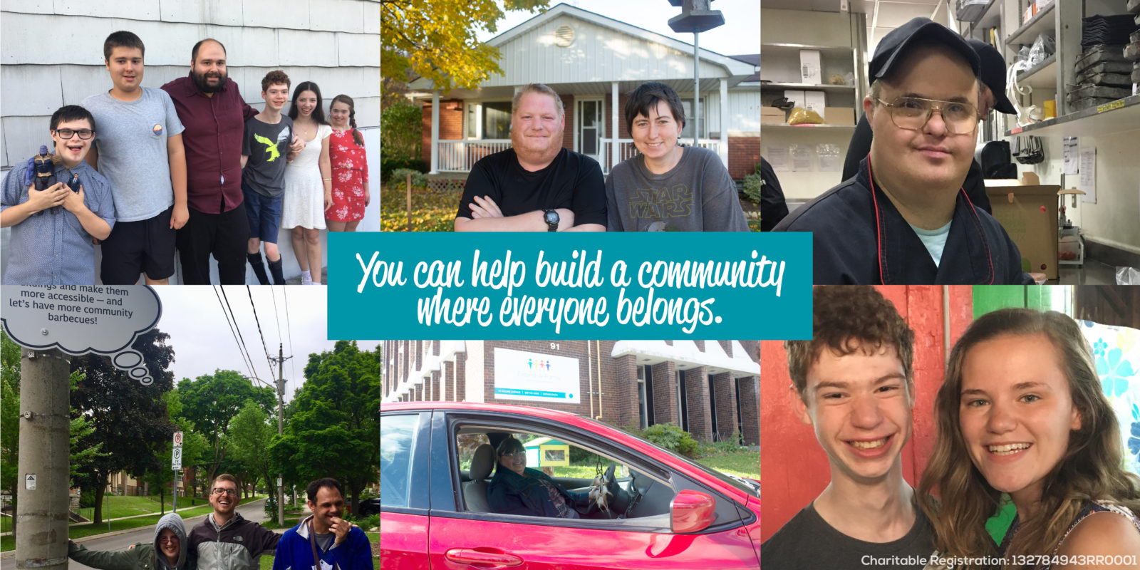 You can help build a community where everyone belongs